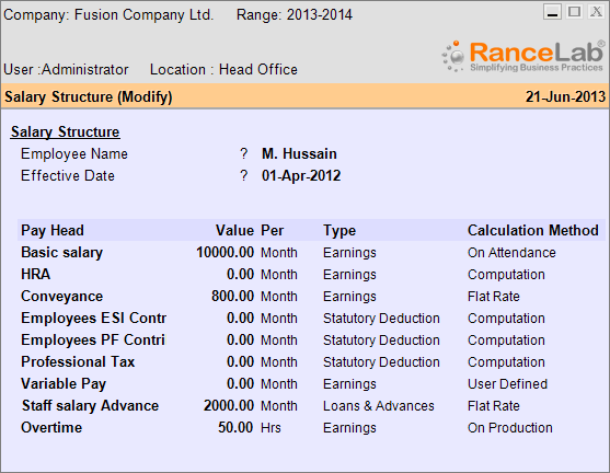 Payroll Management | Products | FusionRetail Software | Point Of Sale ...
